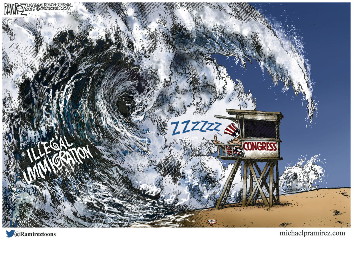 Cartoon: The tidal wave | News, Sports, Jobs - Daily Herald